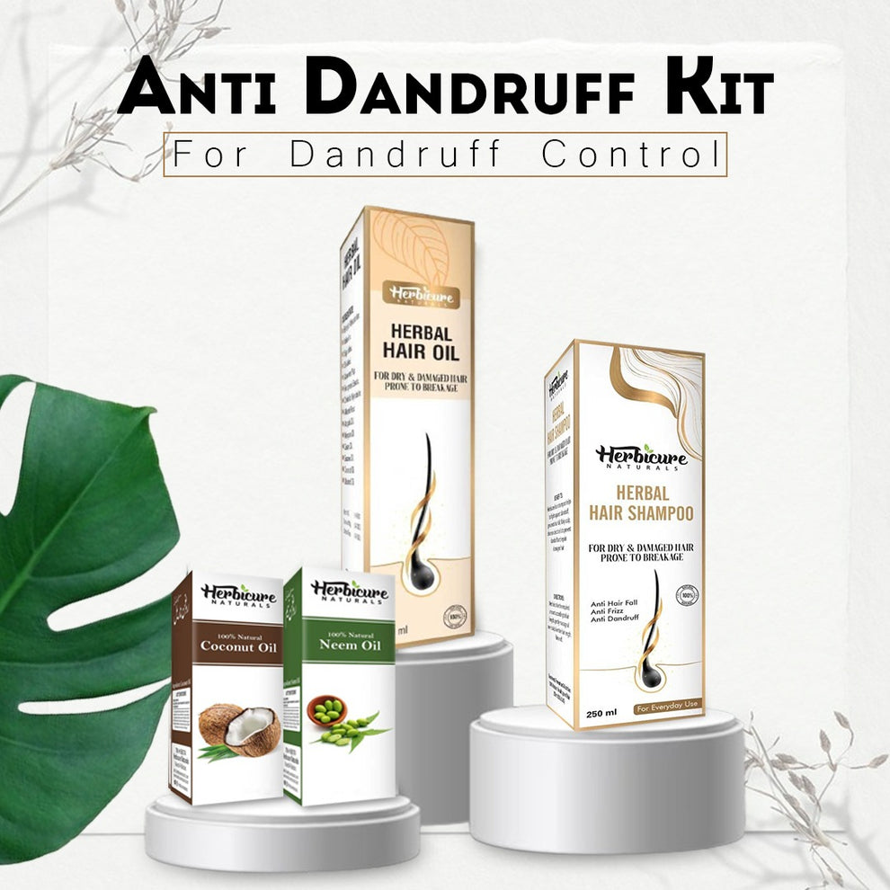 Anti Dandruff Kit (Pack Of 4) – Herbicure Naturals
